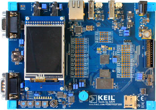 Keil MCBSTM32F200 Evaluation Board Overview