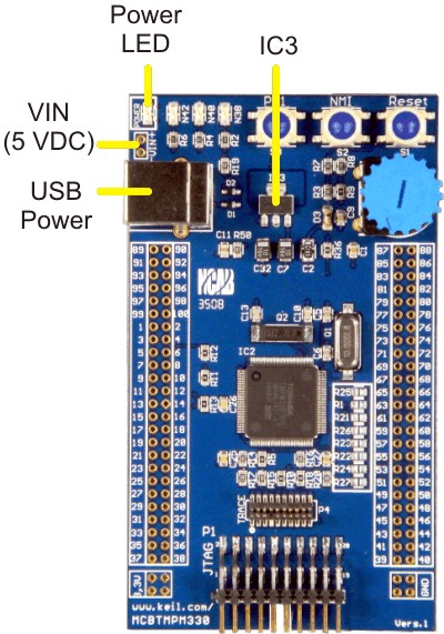 MCBTMPM330 User's Guide: Power Supply